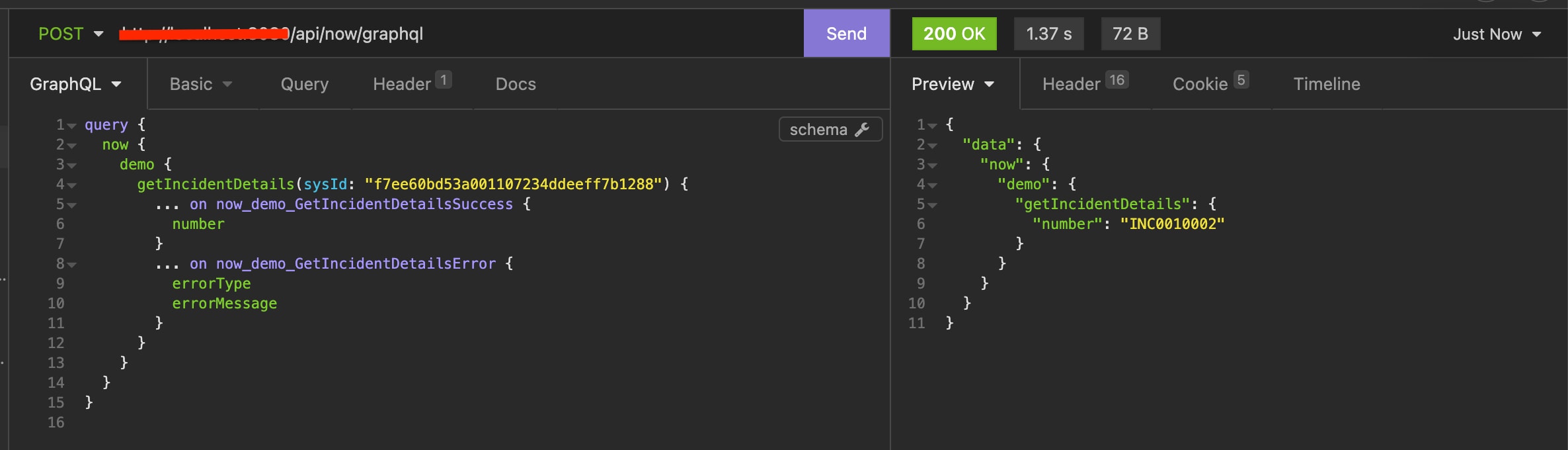 Getting Started - GraphQL API framework - ServiceNow Community